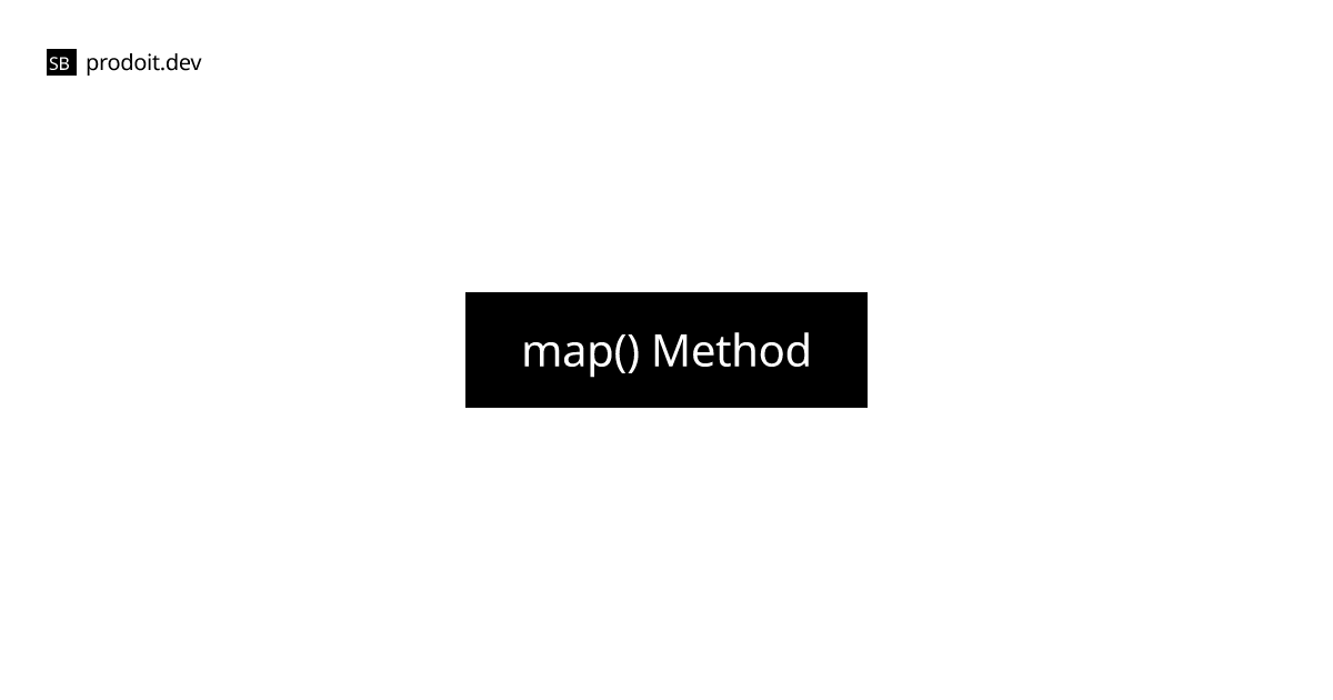 map() Method | Santhosh Bhoopal